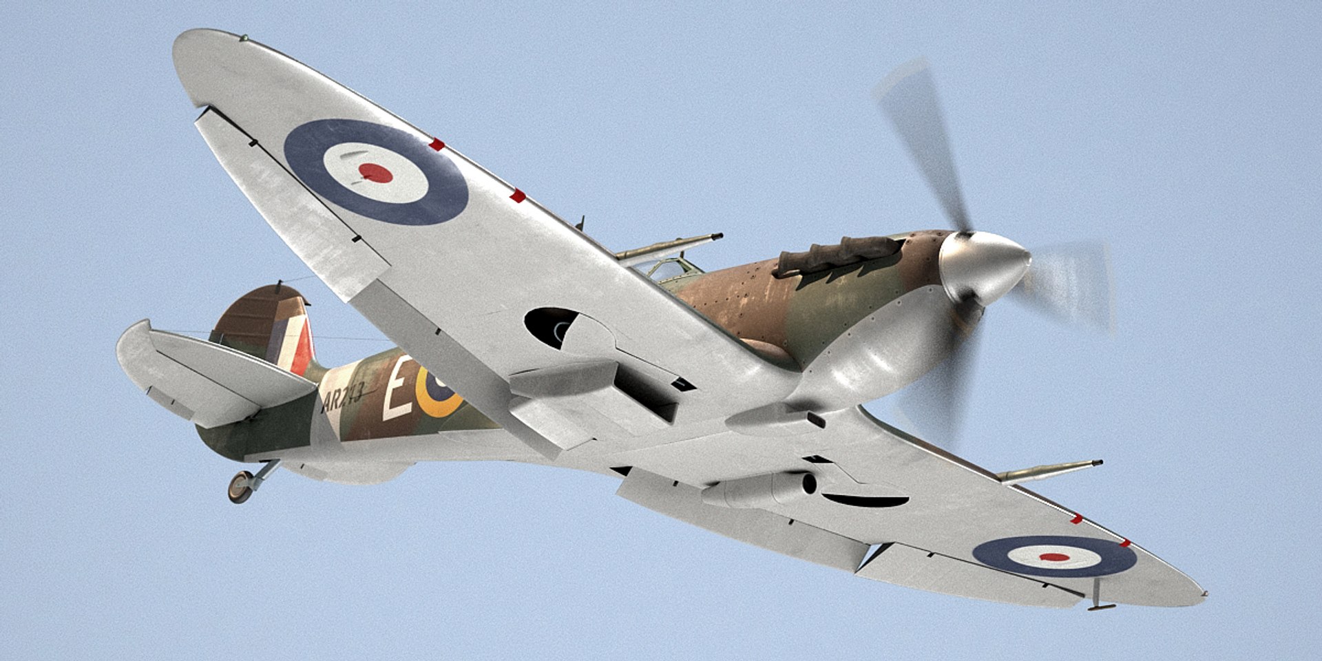 Supermarine Spitfire 3D Model - TurboSquid 1658532
