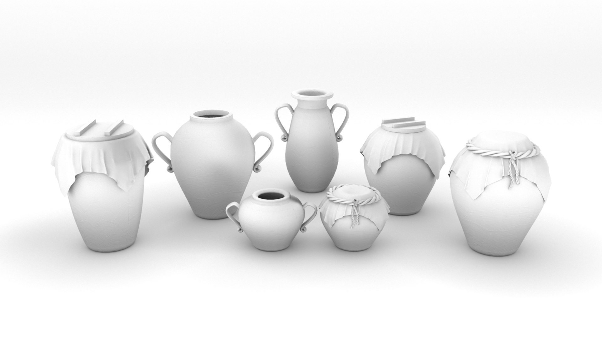 3D Mud Vase - TurboSquid 2074764