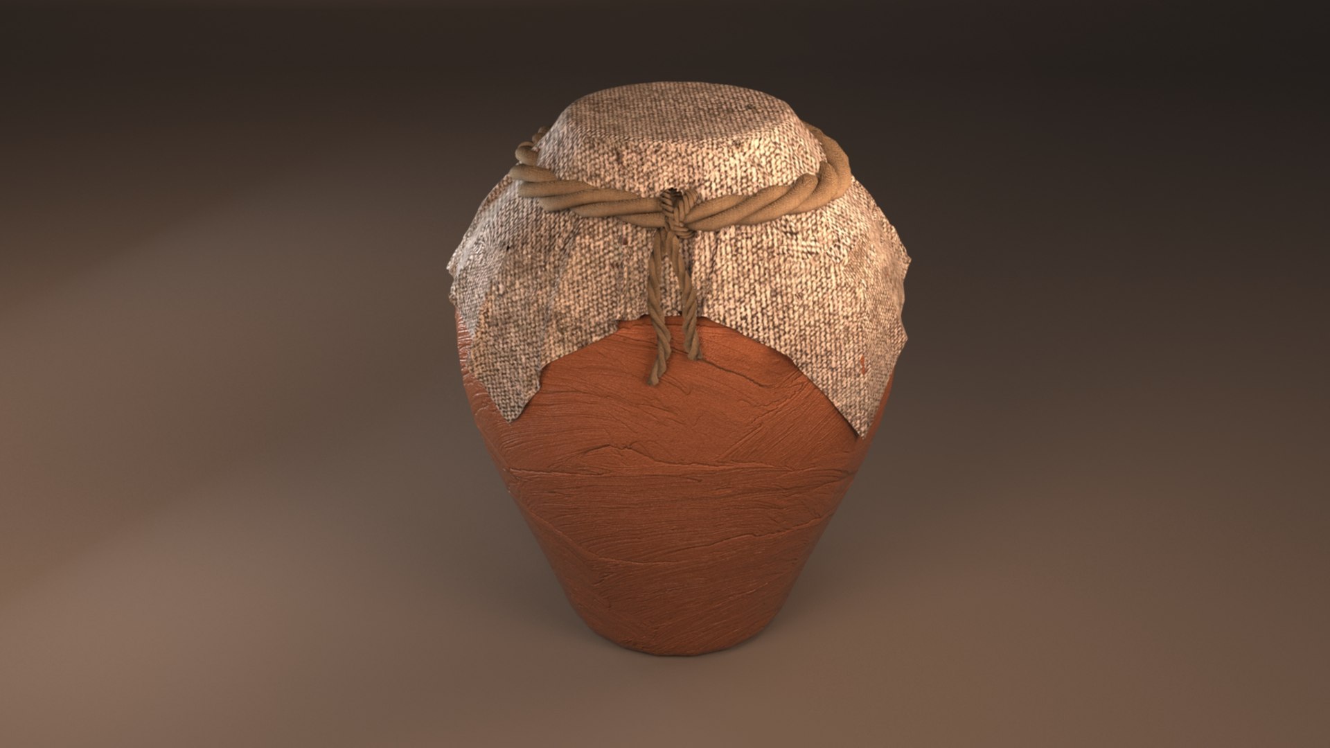 3D Mud Vase - TurboSquid 2074764