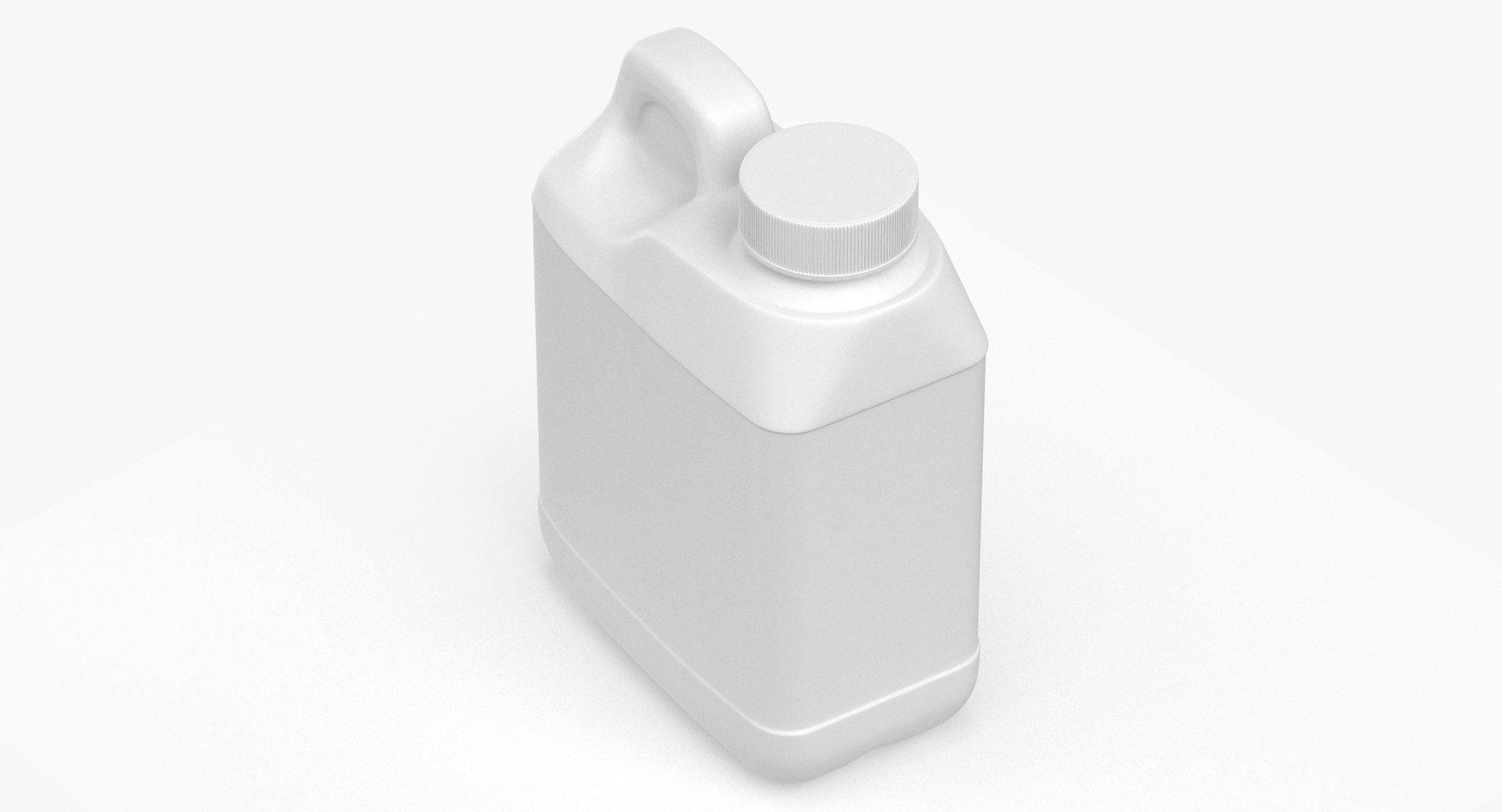 Plastic F Style Bottle 4oz Model - TurboSquid 1749556