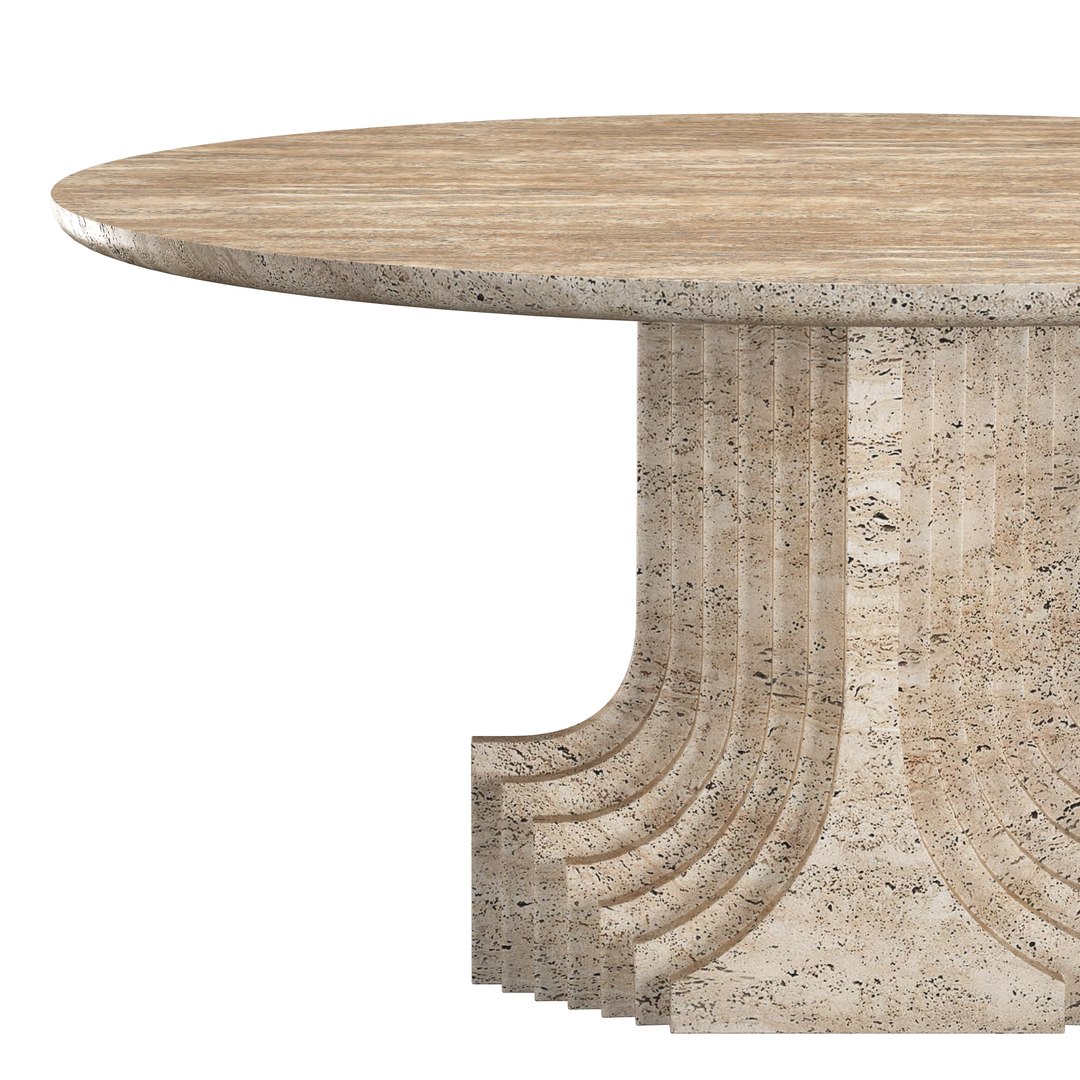 3D STRADA ROUND DINING TABLE Model - TurboSquid 1923894