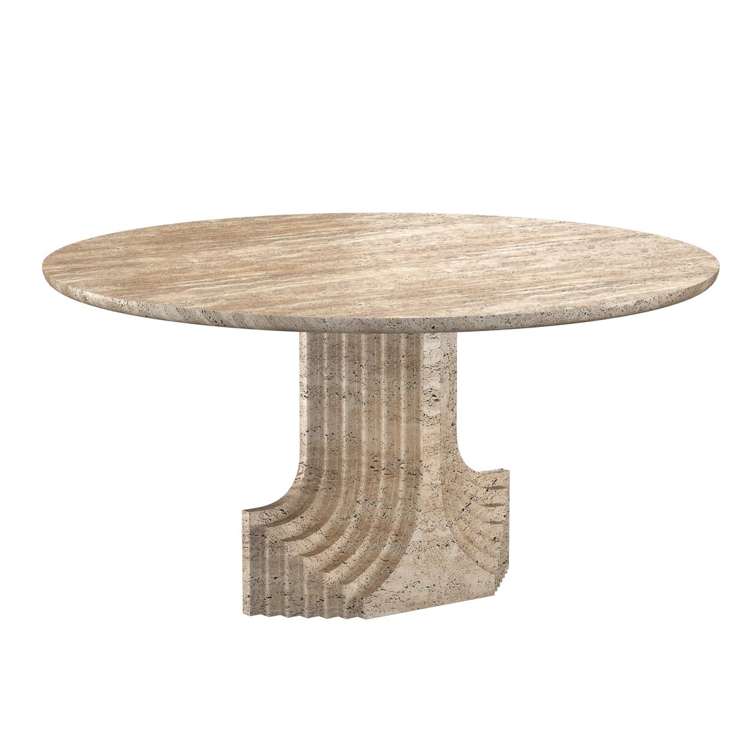 3D STRADA ROUND DINING TABLE Model - TurboSquid 1923894