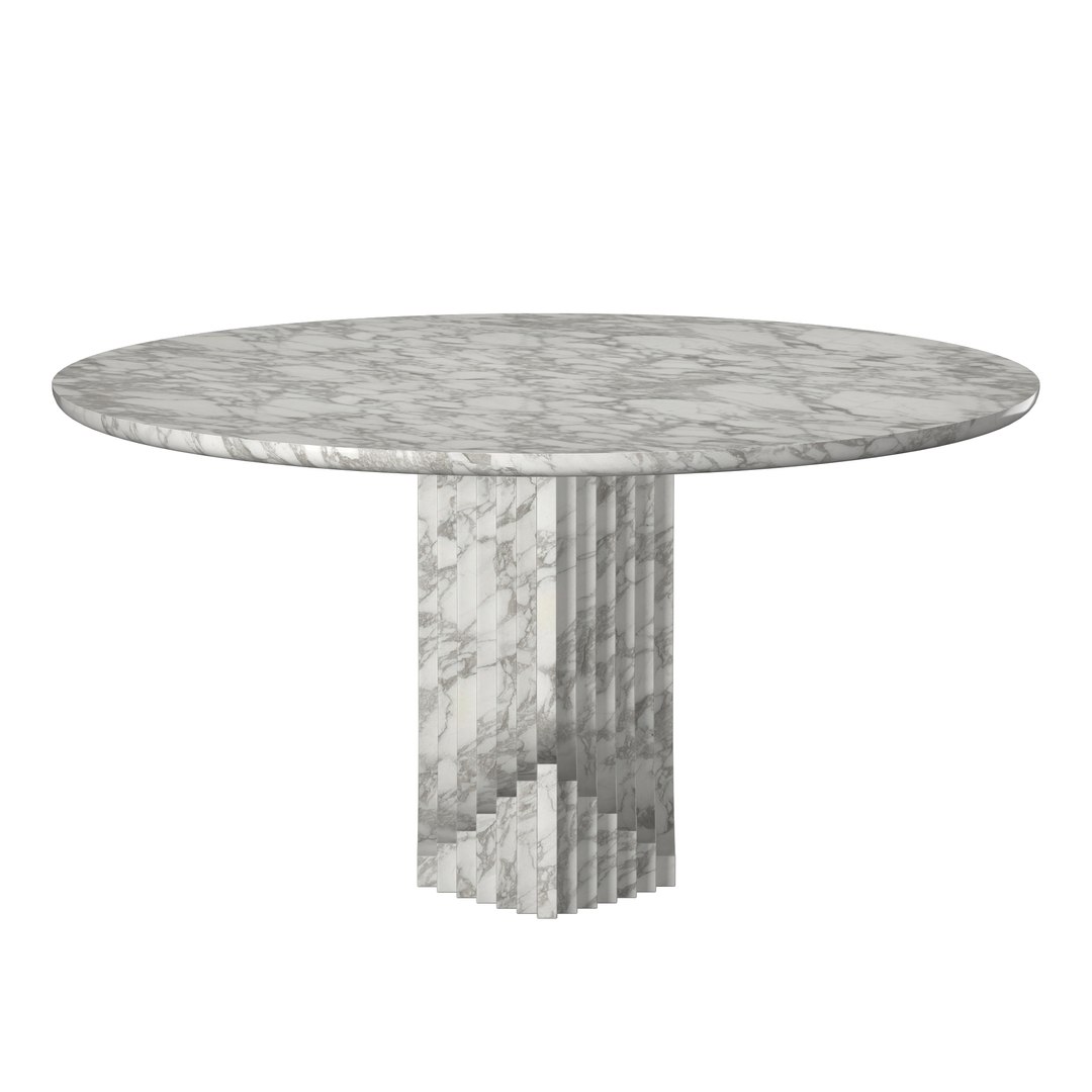 3D STRADA ROUND DINING TABLE Model - TurboSquid 1923894
