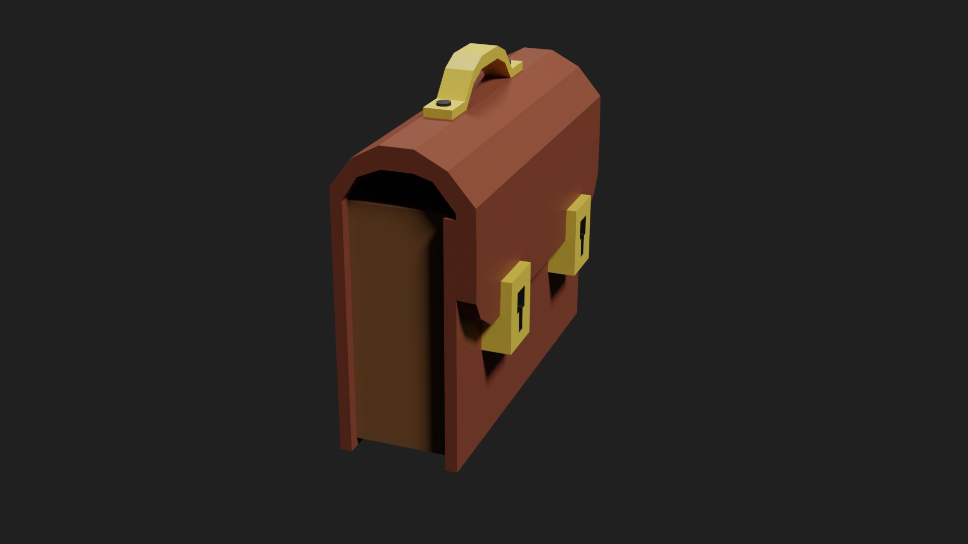 3D Lowpoly Bag - TurboSquid 1837758