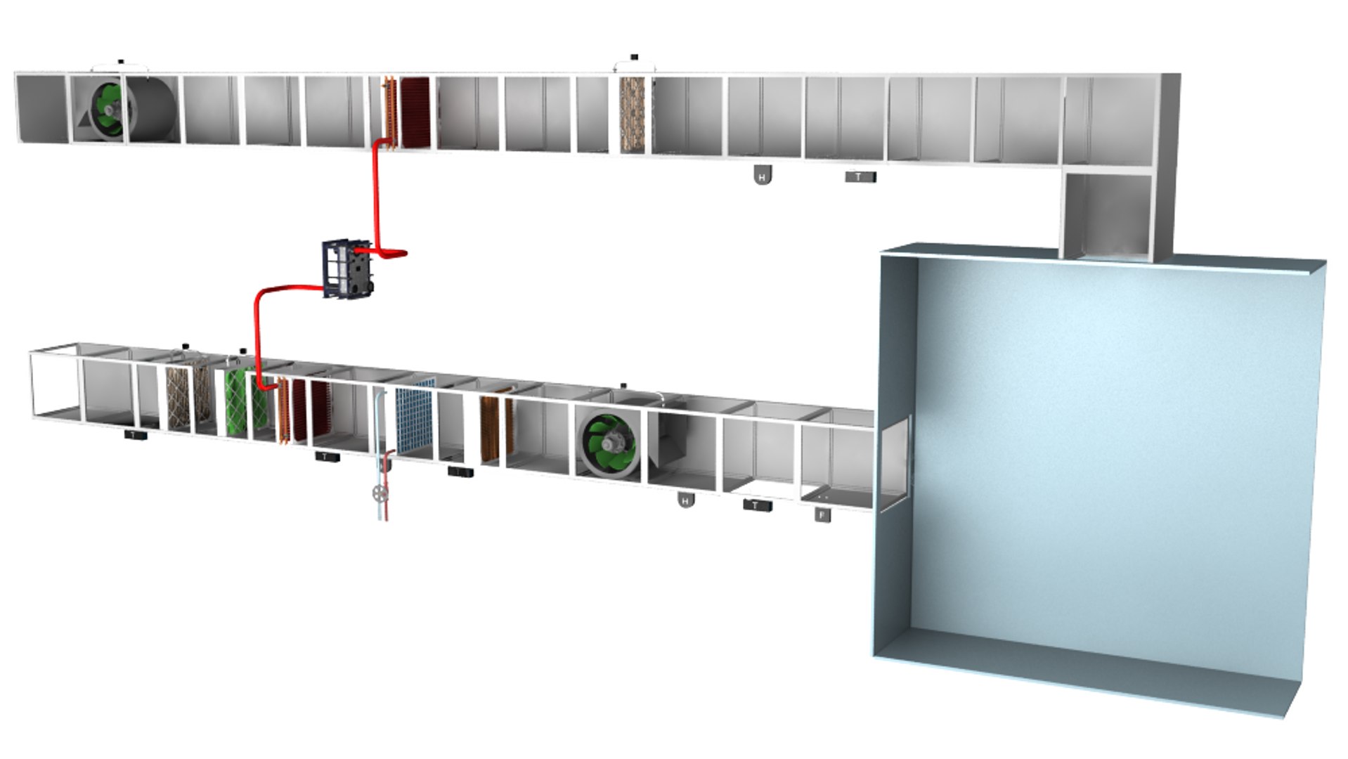 Fahu Combo Heater 3D Model - TurboSquid 1259461