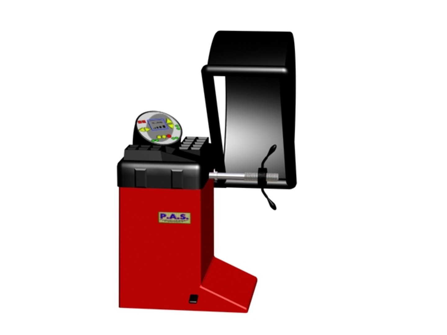 Tire Balance Machine 3d 3ds