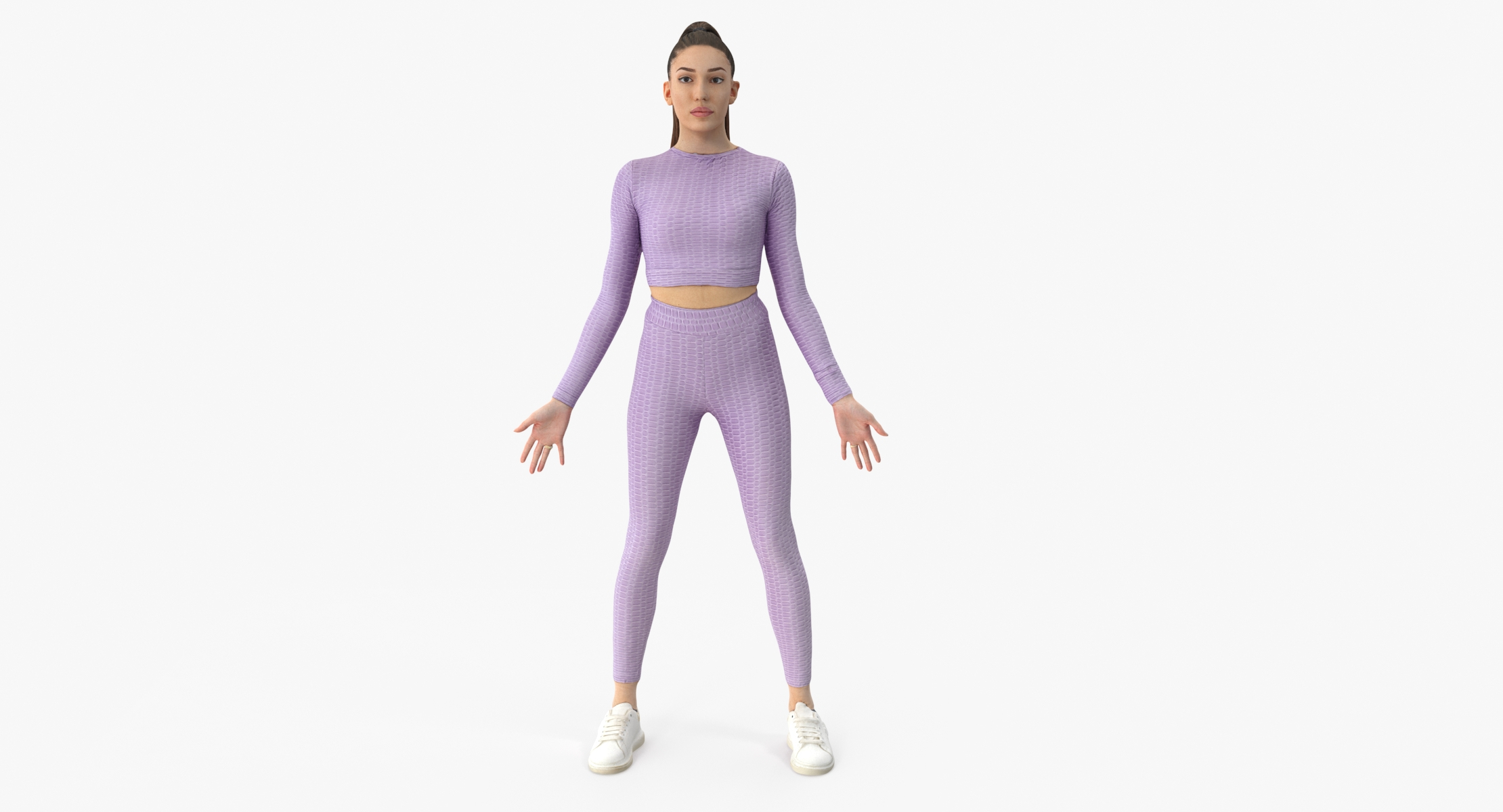 modelo 3d Elizabeth deporte una pose - TurboSquid 1904673