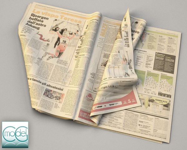 Newspaper 3D Models for Download | TurboSquid