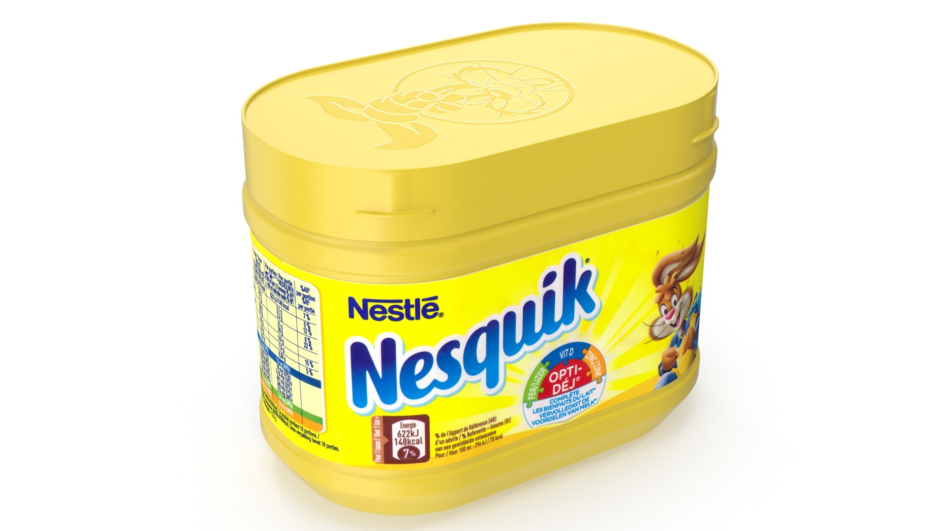 3D Nesquik Box Model - TurboSquid 1776818