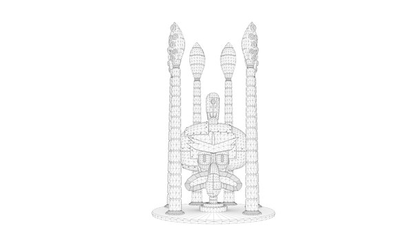 modelo 3d Robo Calamardo manipulado y animado - TurboSquid 2336972