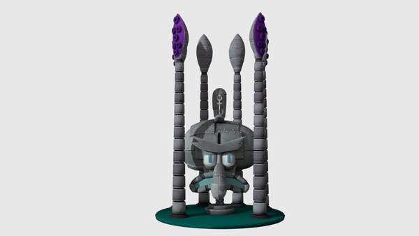 modelo 3d Robo Calamardo manipulado y animado - TurboSquid 2336972