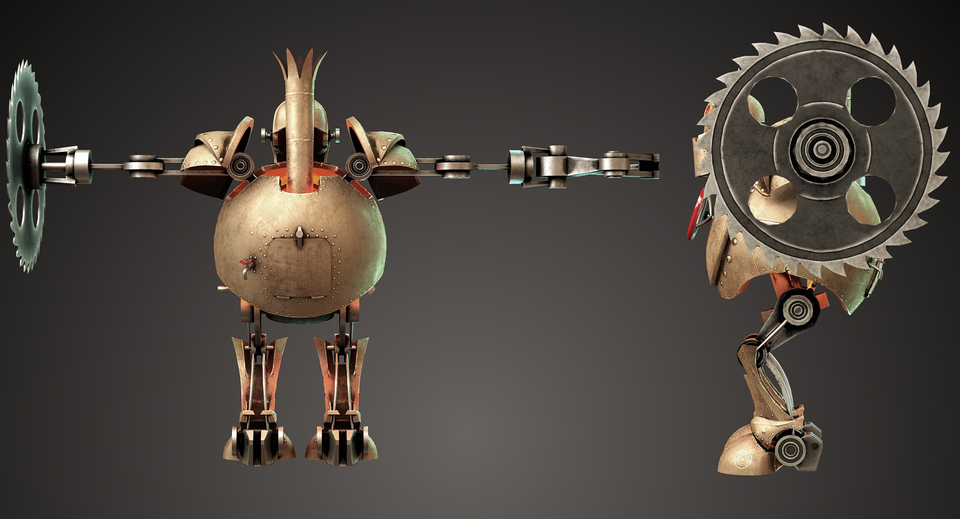 Character Pbr 3d Blend