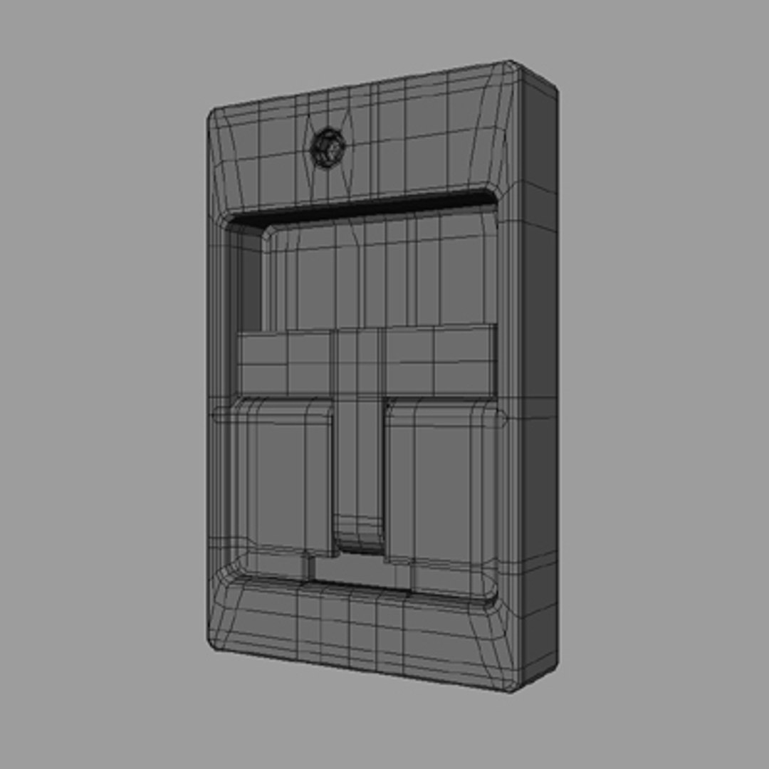 Alarm Box 3d Max