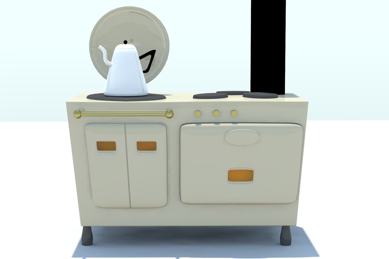 3d model aga table set