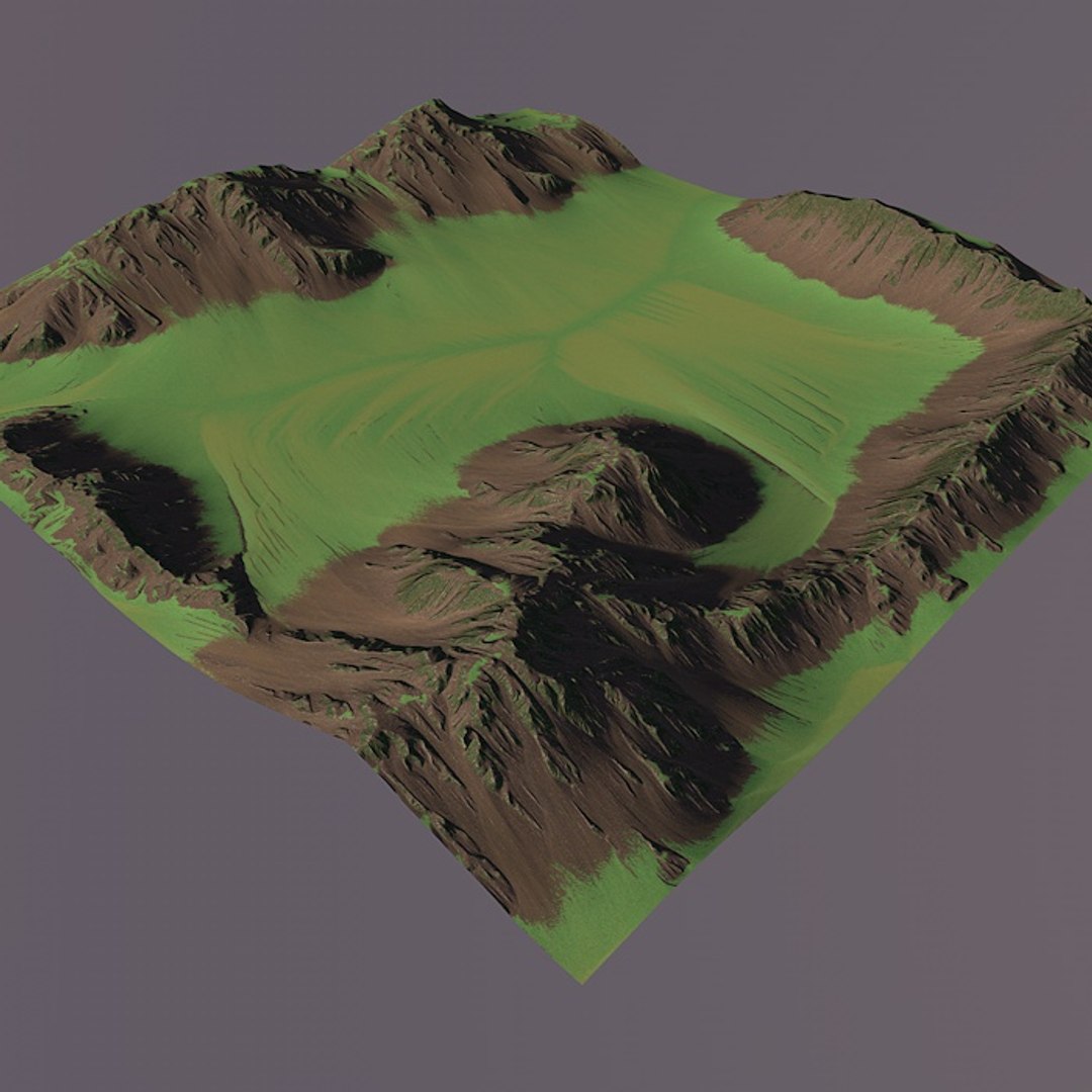 3d level terrain pack