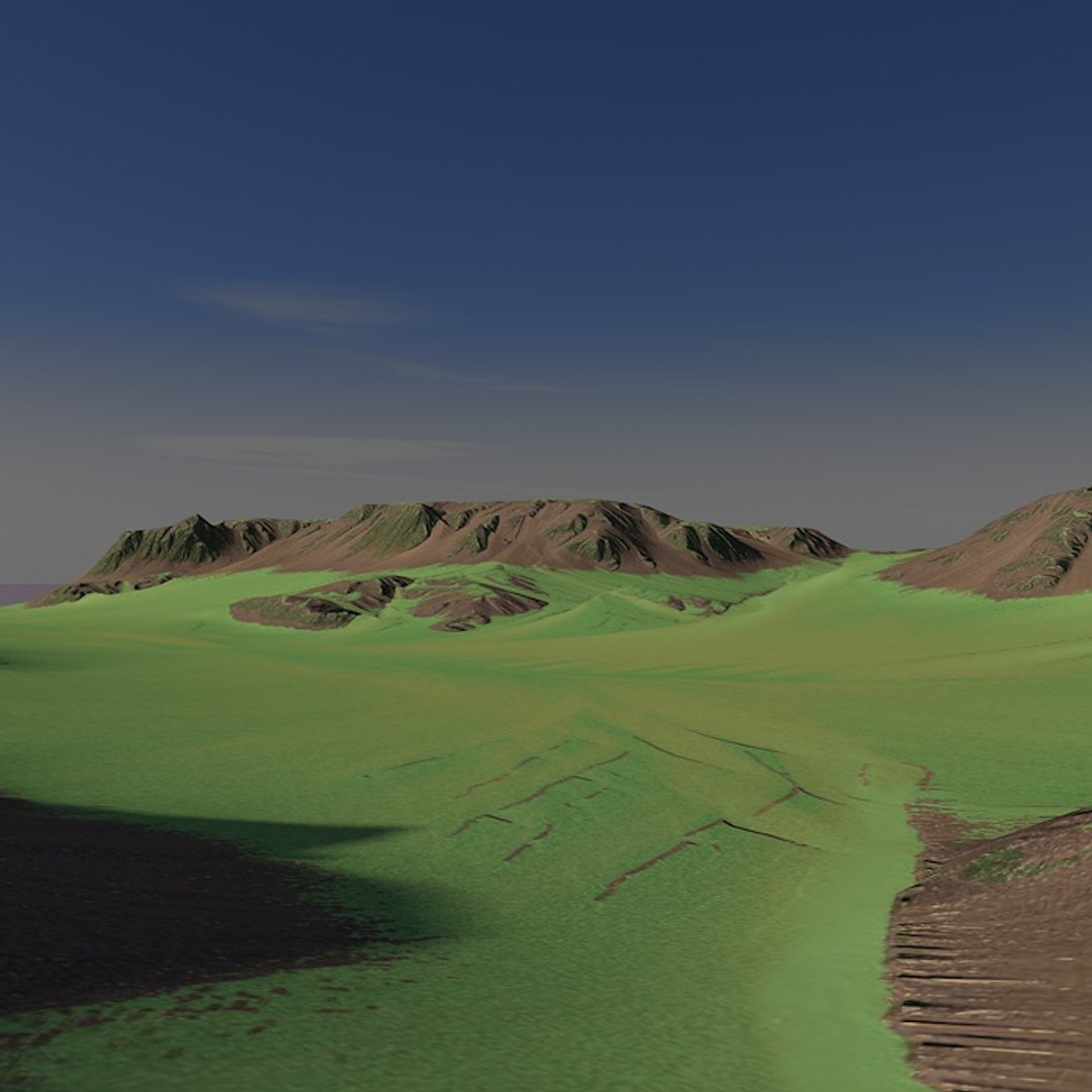 3d level terrain pack