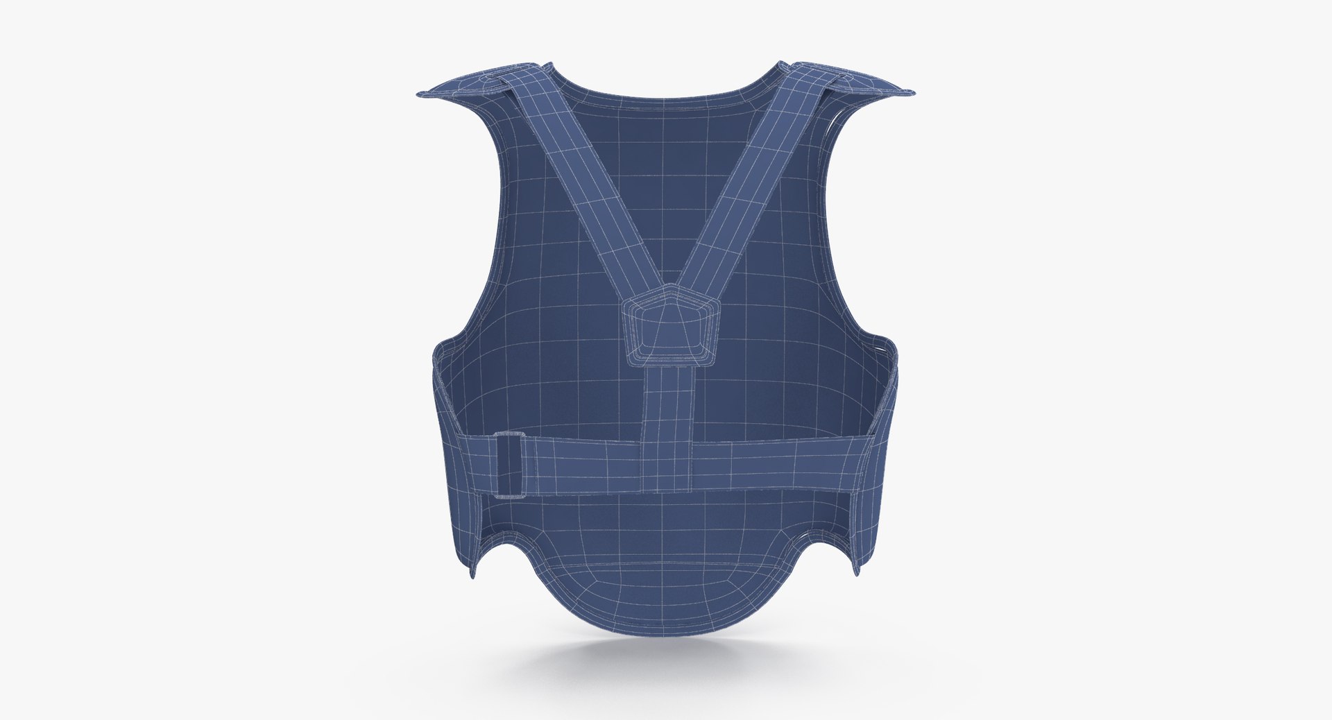 Taekwondo Torso Guard 3d Max