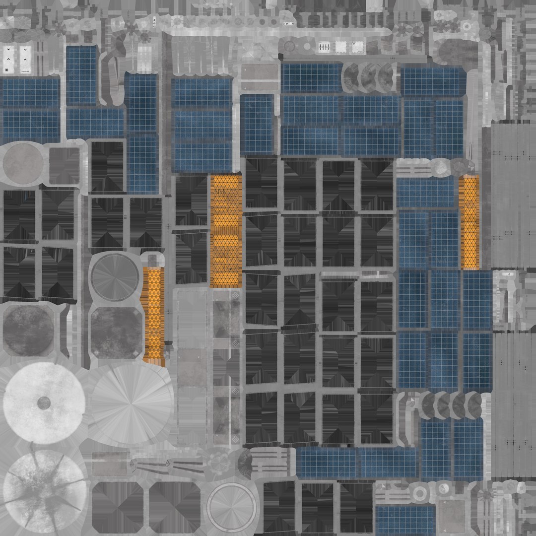 3D Sci-fi Satellite with 4K Textures Low-poly - TurboSquid 1968708