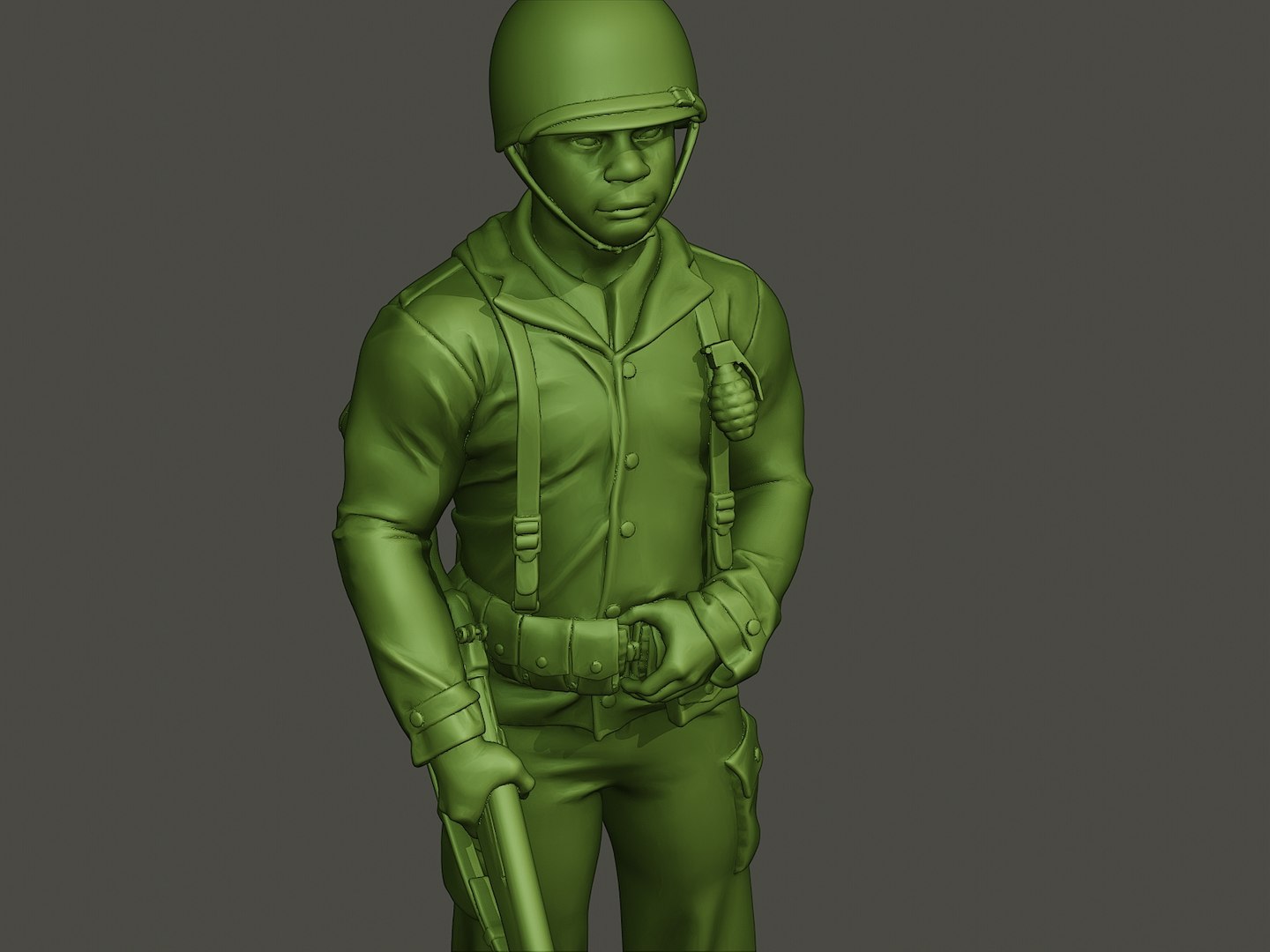 American Soldier Ww2 Stand Model - TurboSquid 1446340