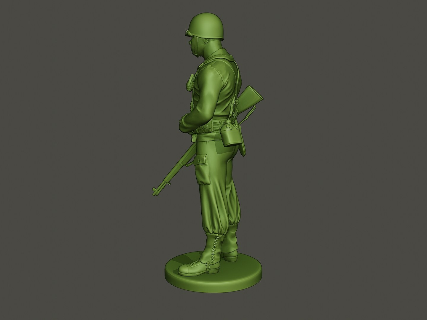 American Soldier Ww2 Stand Model - TurboSquid 1446340