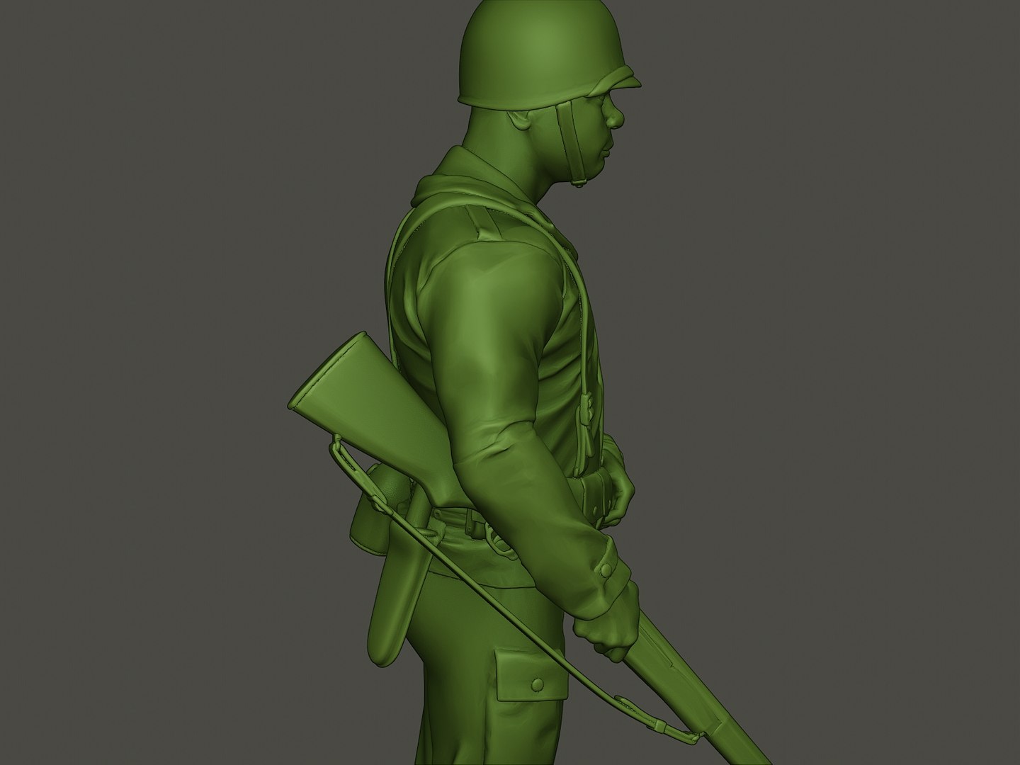 American Soldier Ww2 Stand Model - TurboSquid 1446340