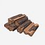3D Stylized Logs Model - TurboSquid 1347533