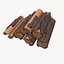 3D Stylized Logs Model - TurboSquid 1347533