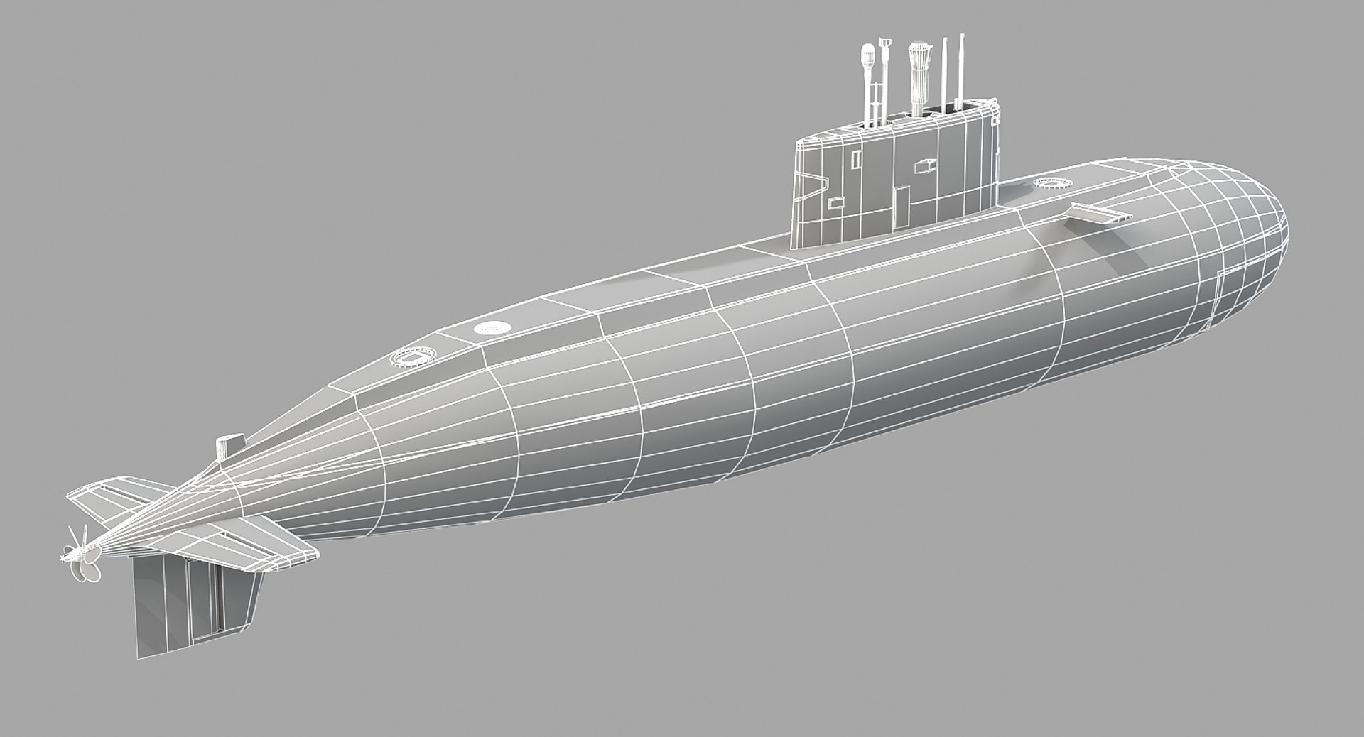 3D Russian Kilo Class Submarine Model - TurboSquid 1158261