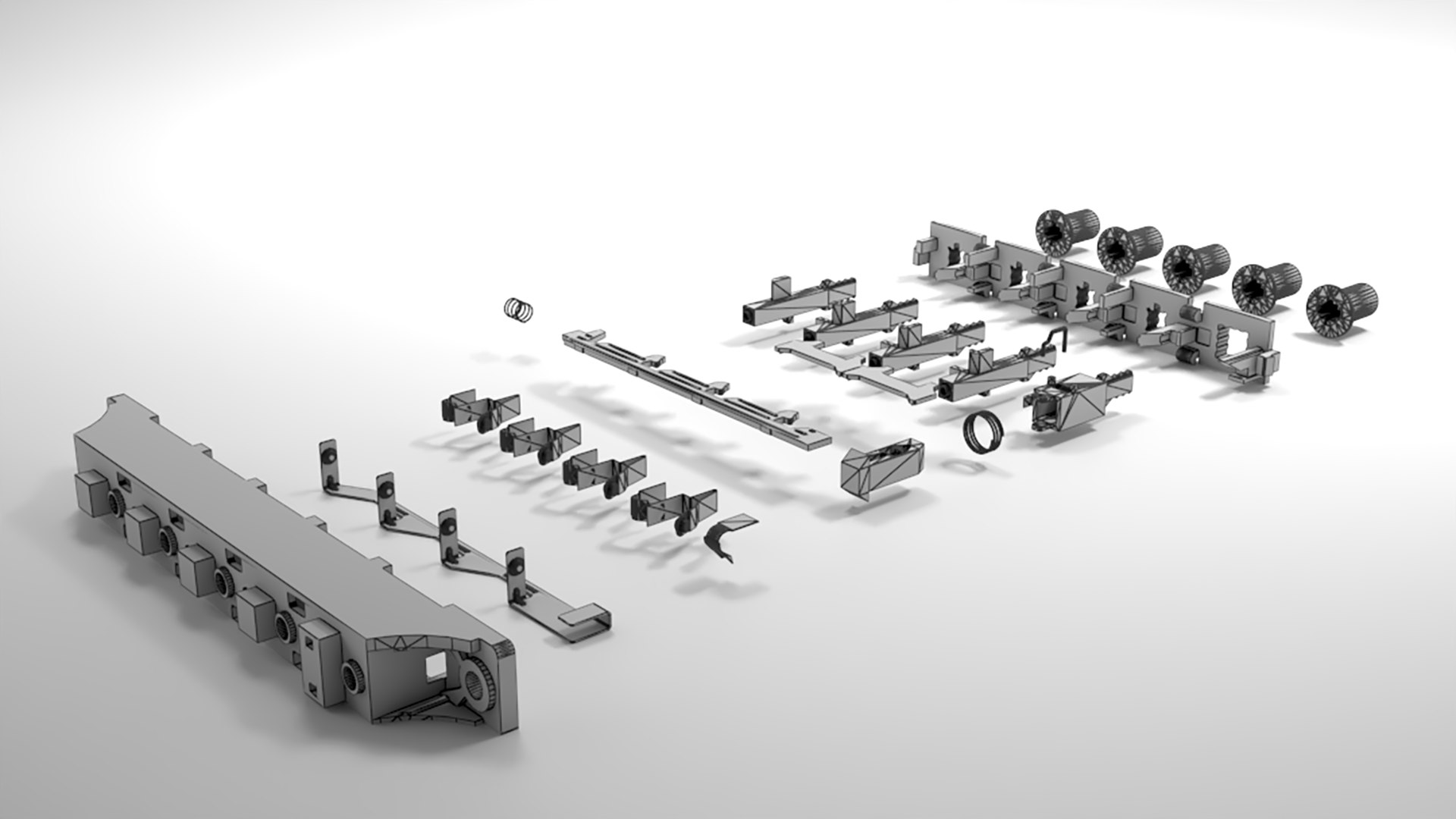 3D Mechanical Push Button Switch Model - TurboSquid 2006975