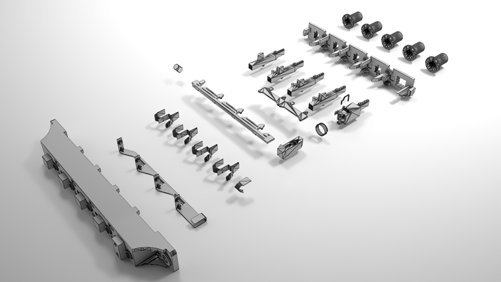 3D Mechanical Push Button Switch Model - TurboSquid 2006975