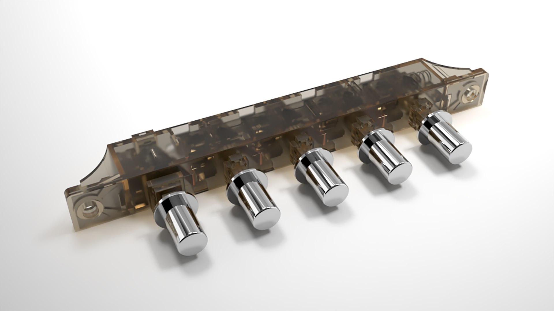 3D Mechanical Push Button Switch Model - TurboSquid 2006975