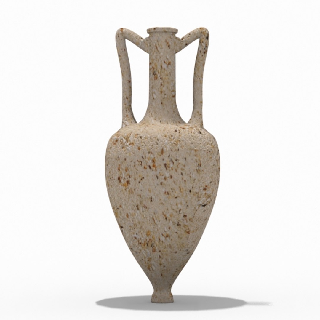 3d Amphora Ancient Greek