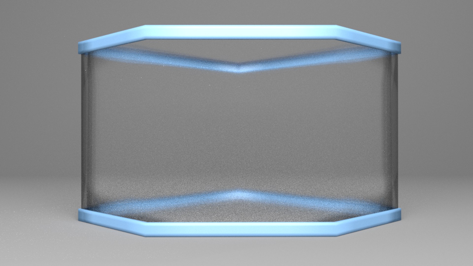 Diamond-shape Aquarium 3D Model - TurboSquid 1560618