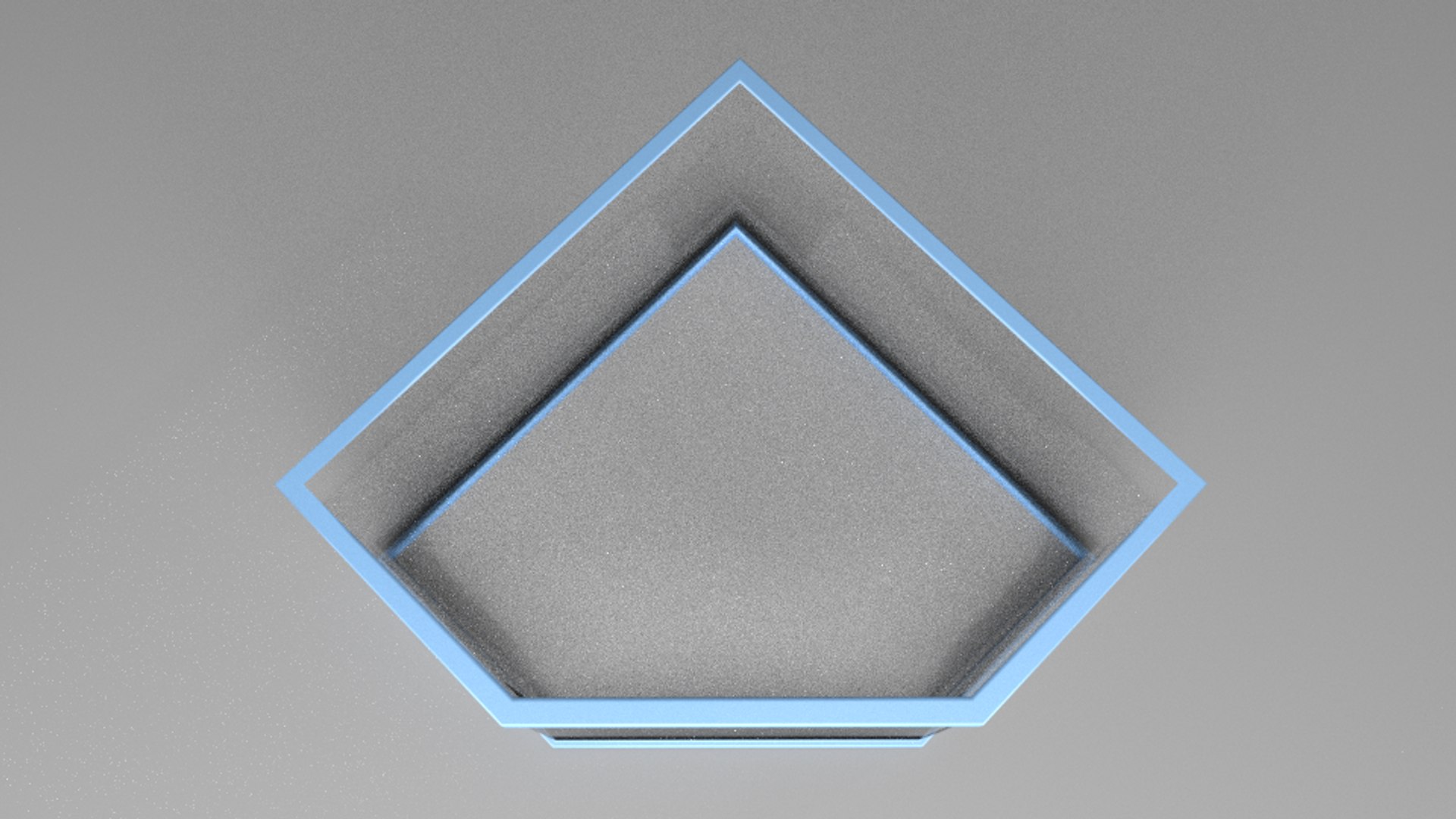 Diamond-shape Aquarium 3D Model - TurboSquid 1560618