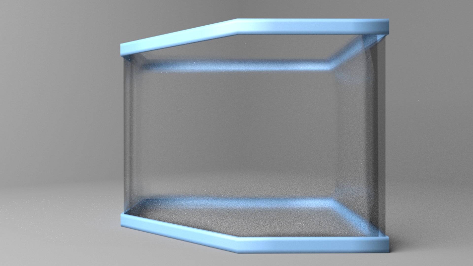 Diamond-shape Aquarium 3D Model - TurboSquid 1560618