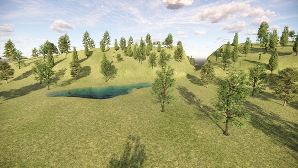 Hill Revit - Mountain Revit - Forest Revit Modelo 3D - TurboSquid 1951830