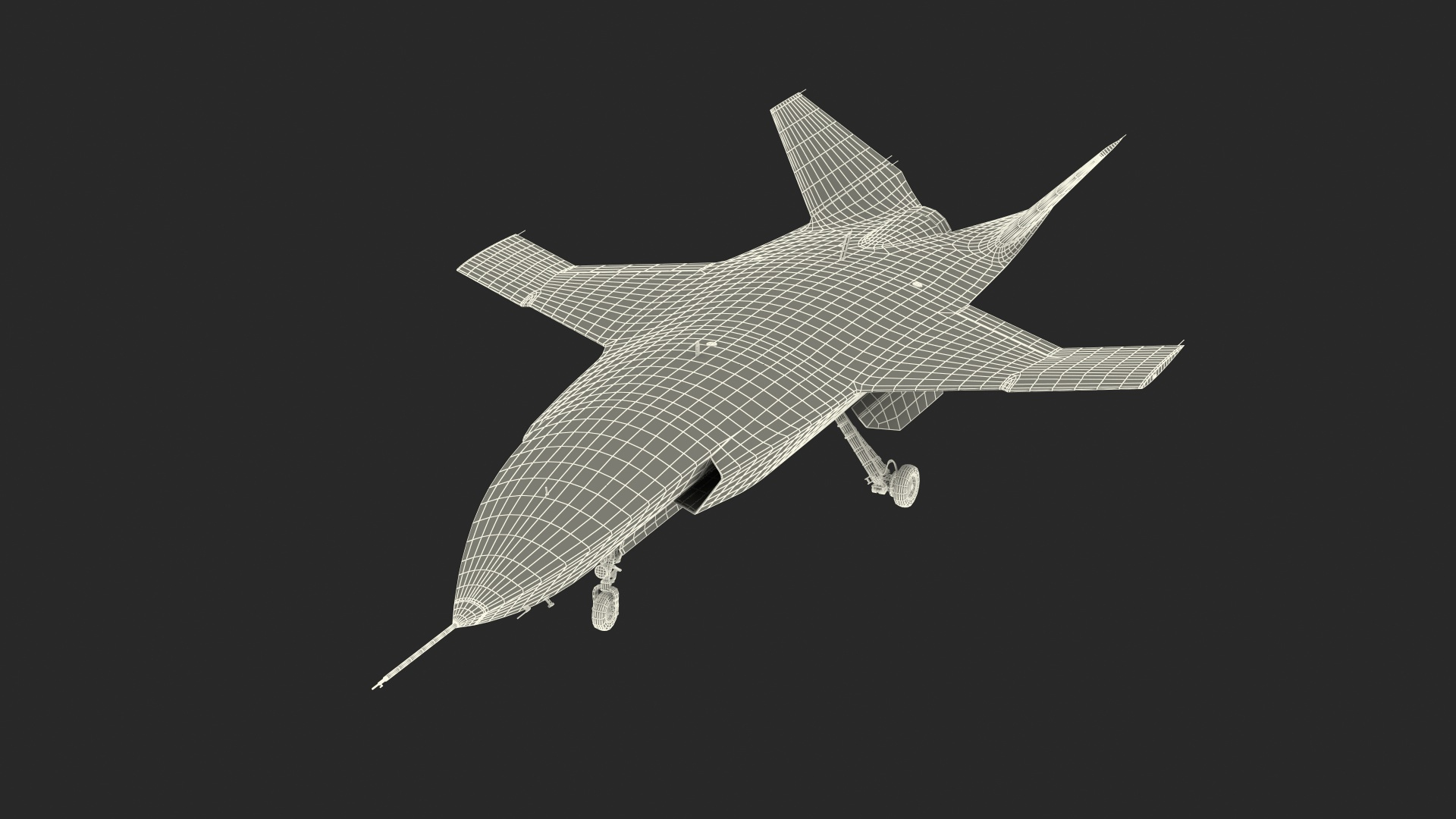 3D Stealth Multirole Unmanned Aerial Vehicle Rigged Model - TurboSquid ...