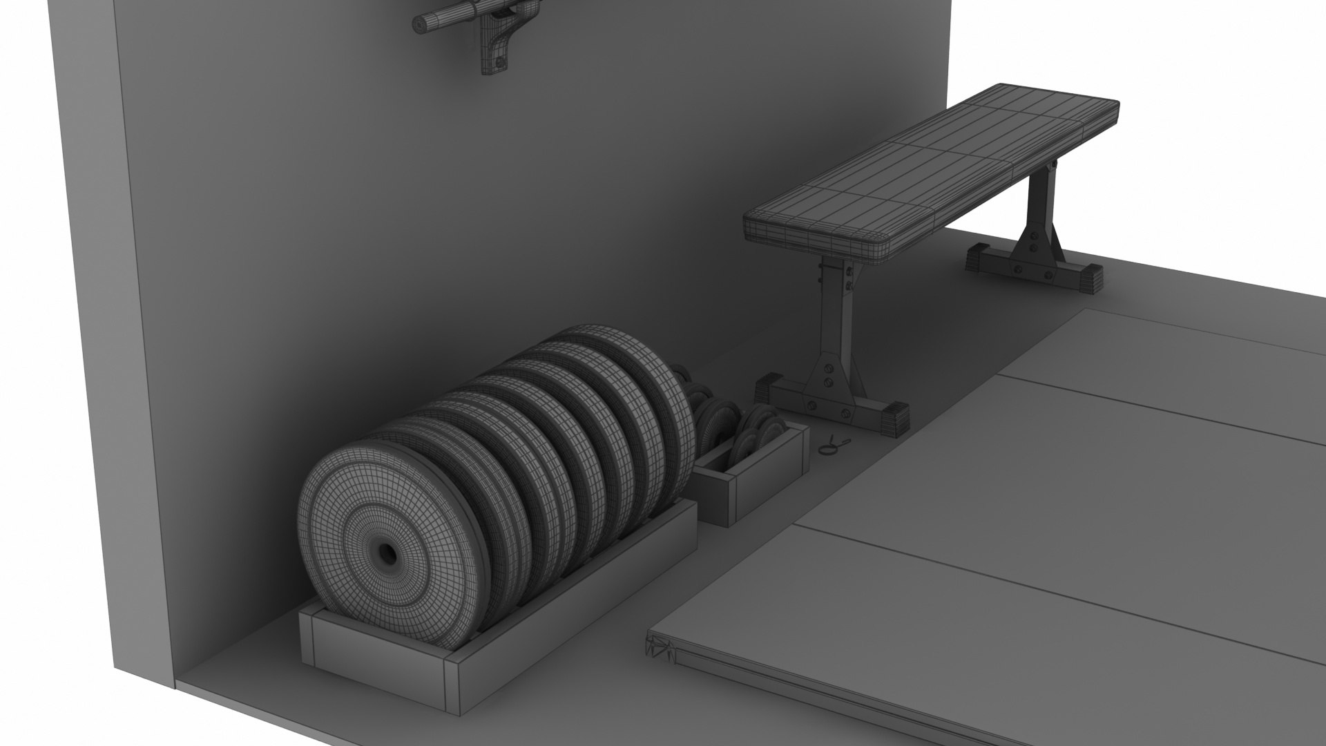 3D Weightlifting Crossfit Training Block Model - TurboSquid 1856378