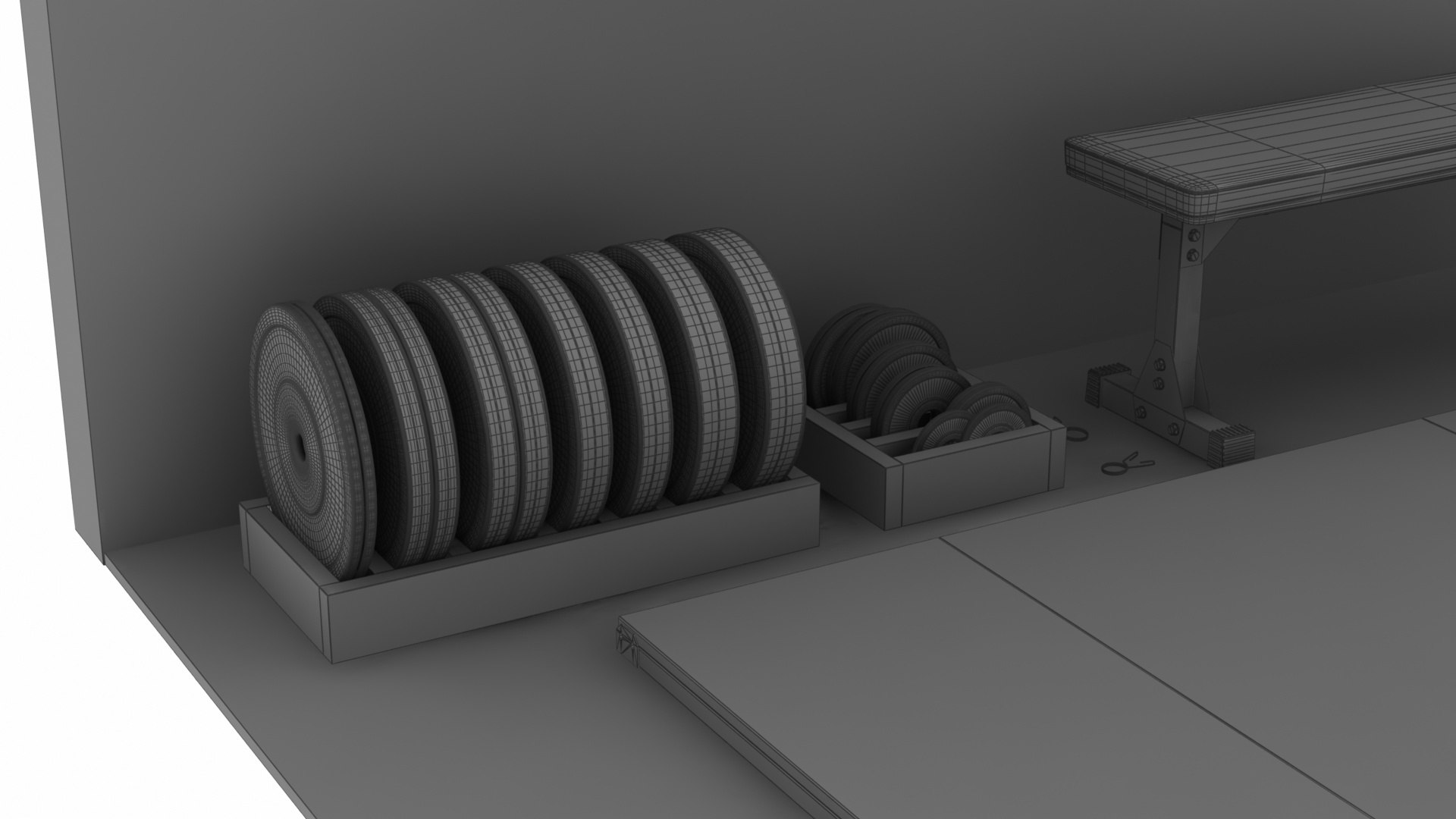 3D Weightlifting Crossfit Training Block Model - TurboSquid 1856378