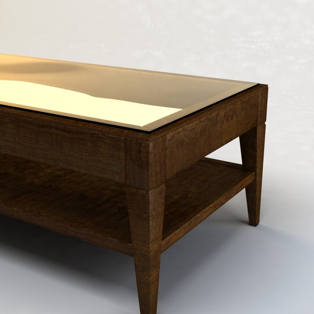 classic coffe table 3d model
