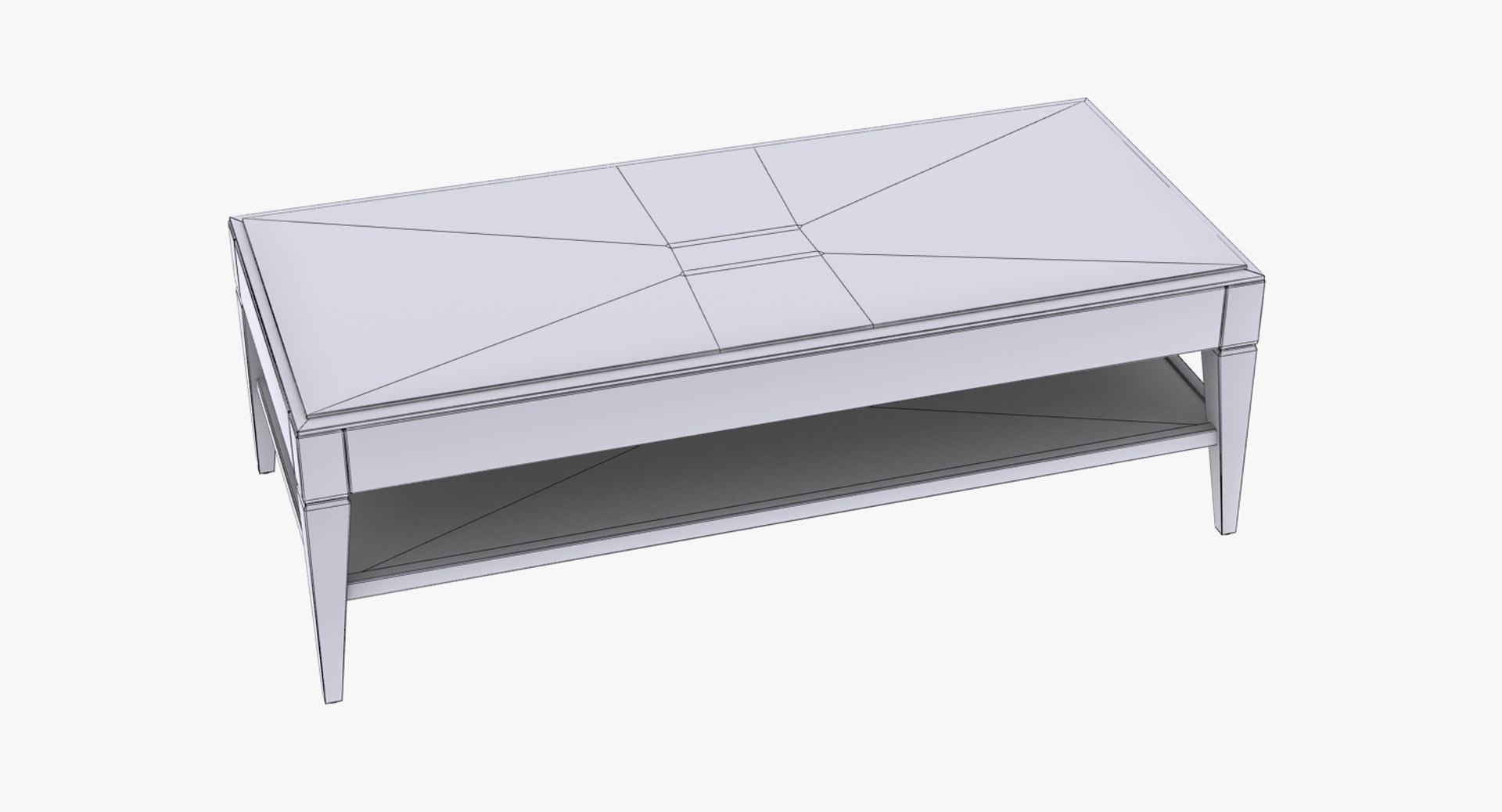 classic coffe table 3d model