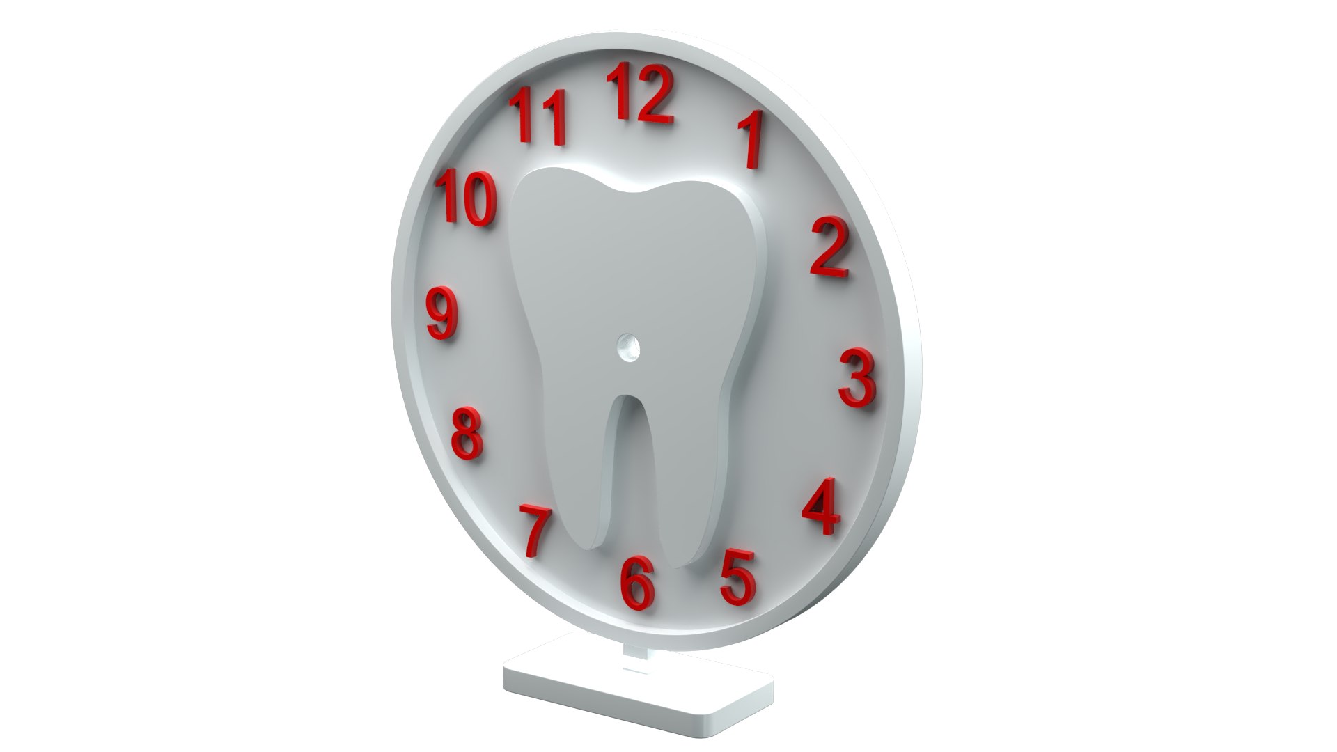 3D TOOTHCLOCK Model - TurboSquid 2286518