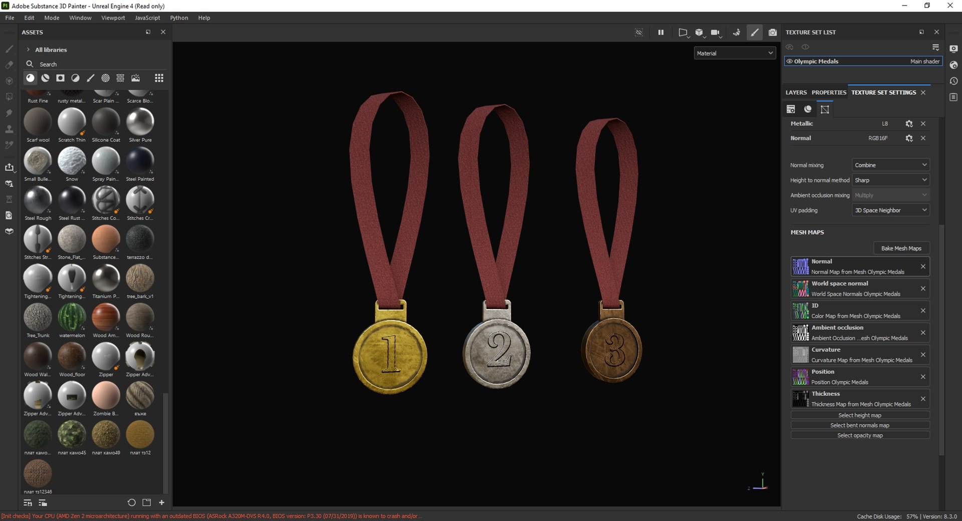 Olympic Medals 3D Model - TurboSquid 2100571