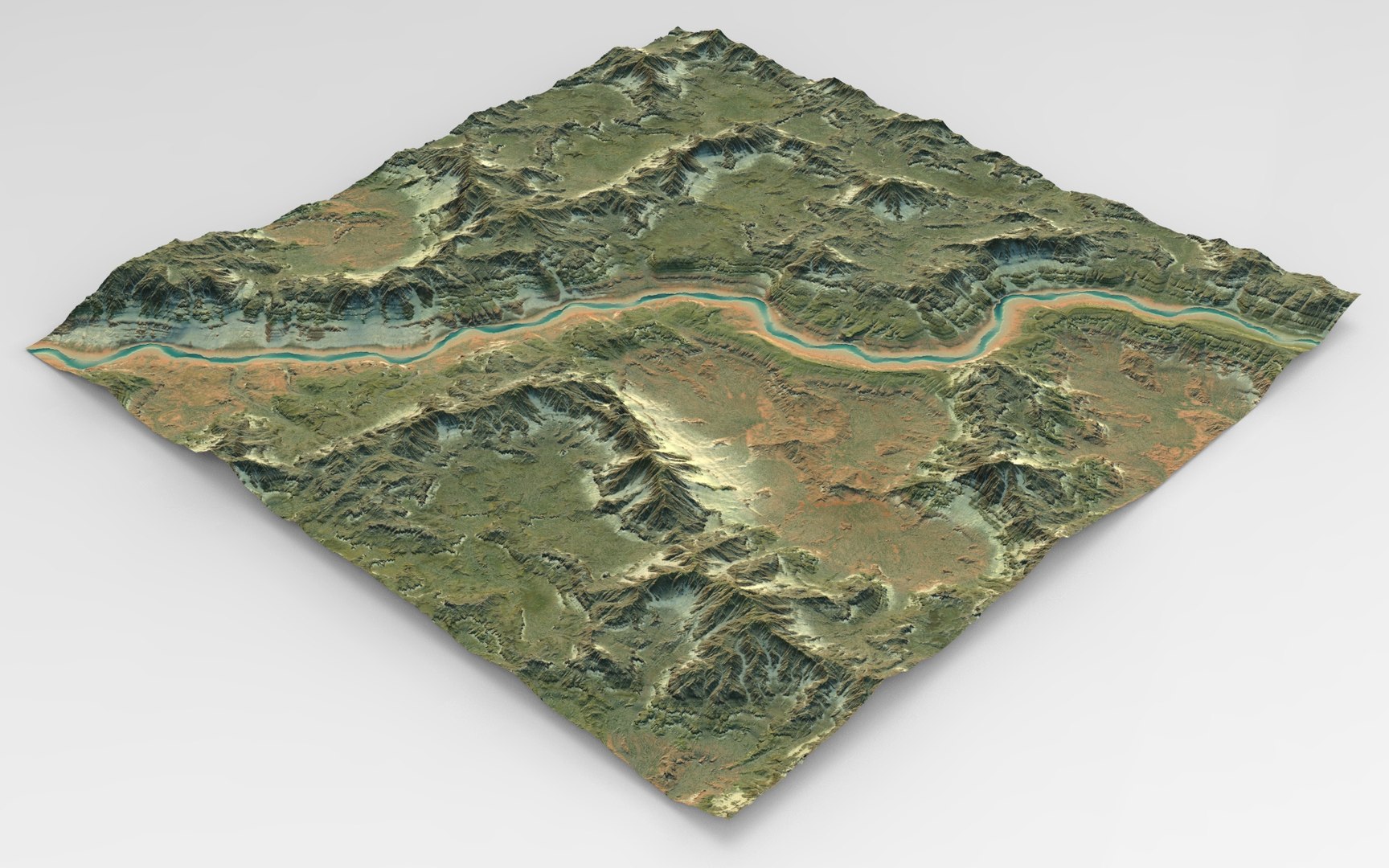Games Terrain 3D Model - TurboSquid 1470672