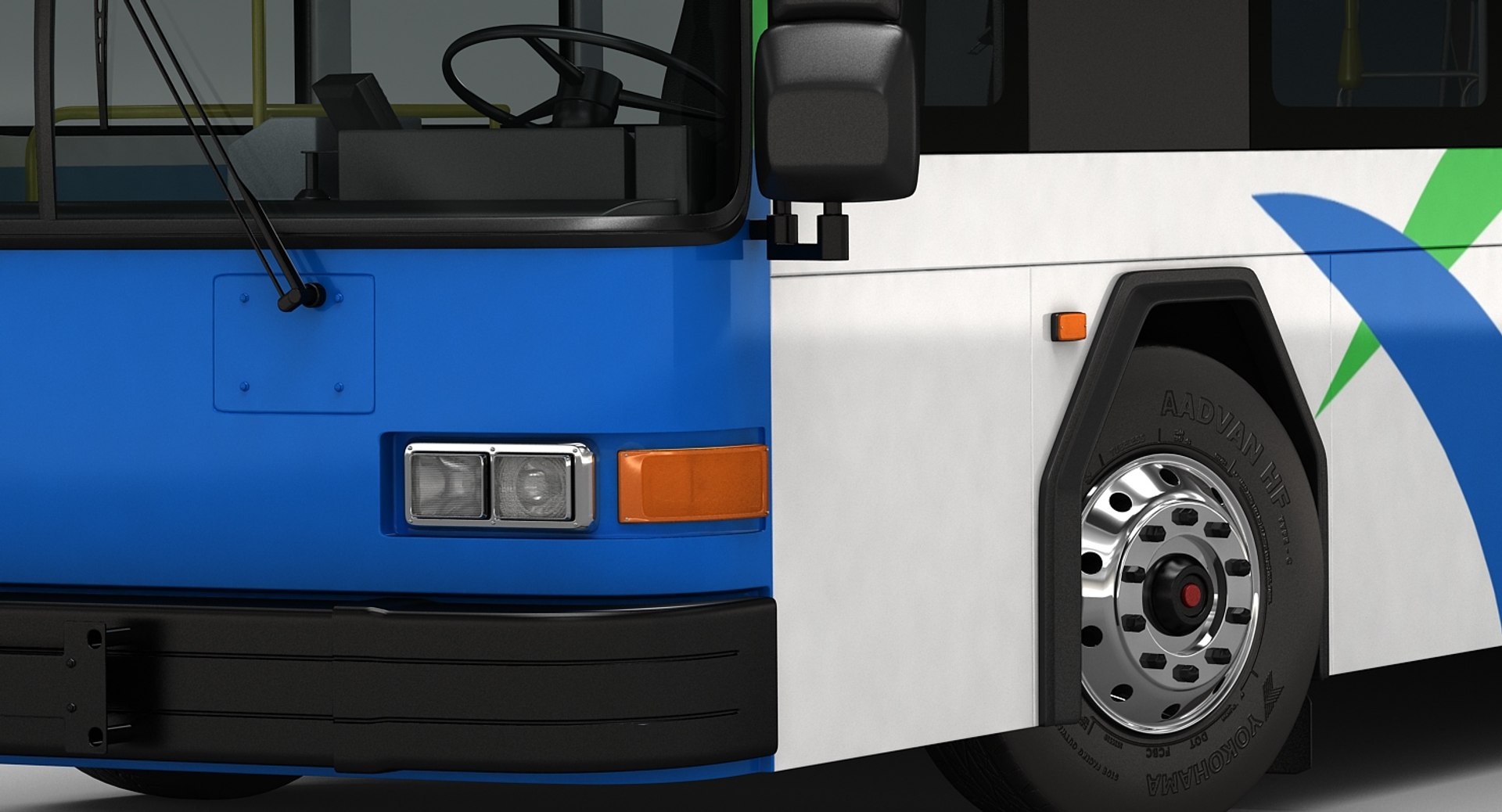 2015 Gillig Floor Bus 3d Model