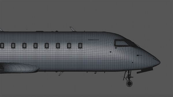3D group bombardier crj 200 model - TurboSquid 1646858