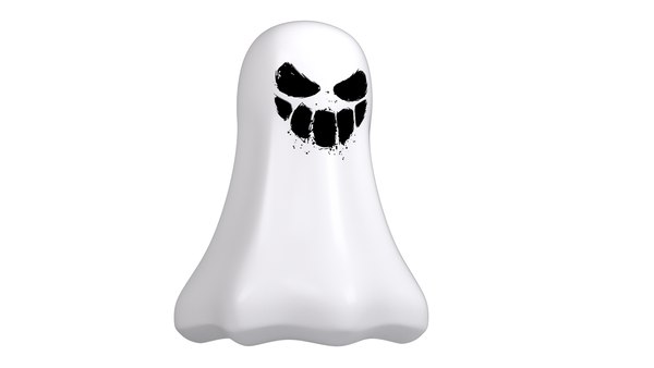 Cartoon ghost toon 3D model - TurboSquid 1667025