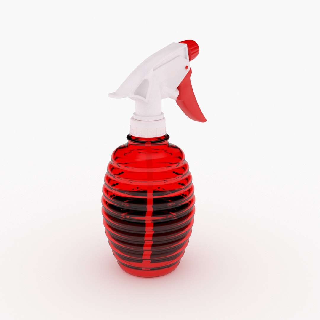 3D Spray Bottle Model - TurboSquid 1402875
