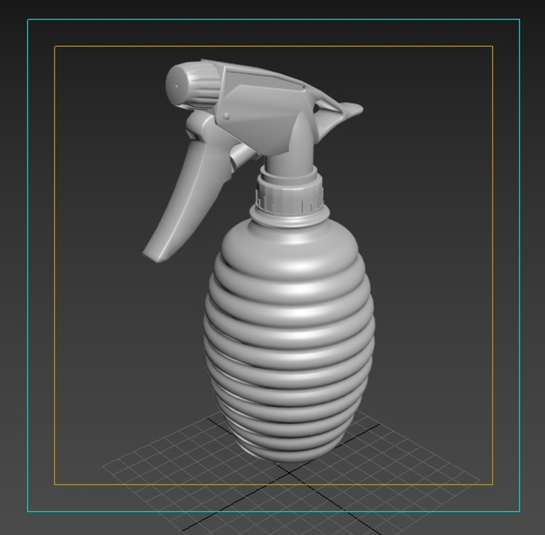 3D Spray Bottle Model - TurboSquid 1402875