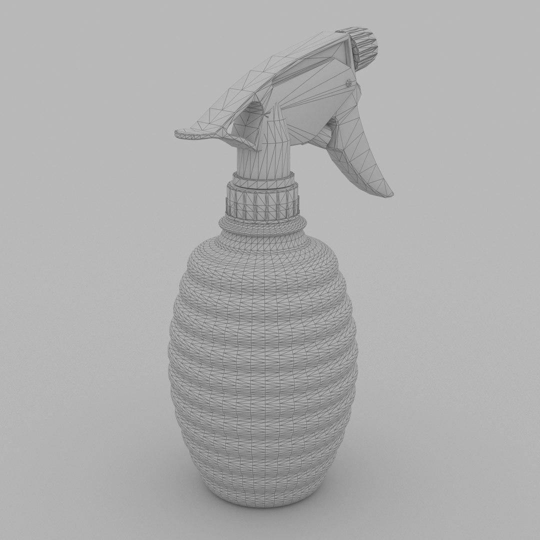 3D Spray Bottle Model - TurboSquid 1402875